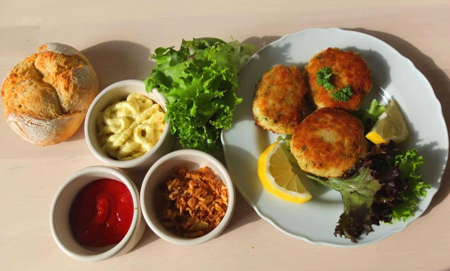 Bremer Fischbrötchen - German Fish Sandwich - My Dinner