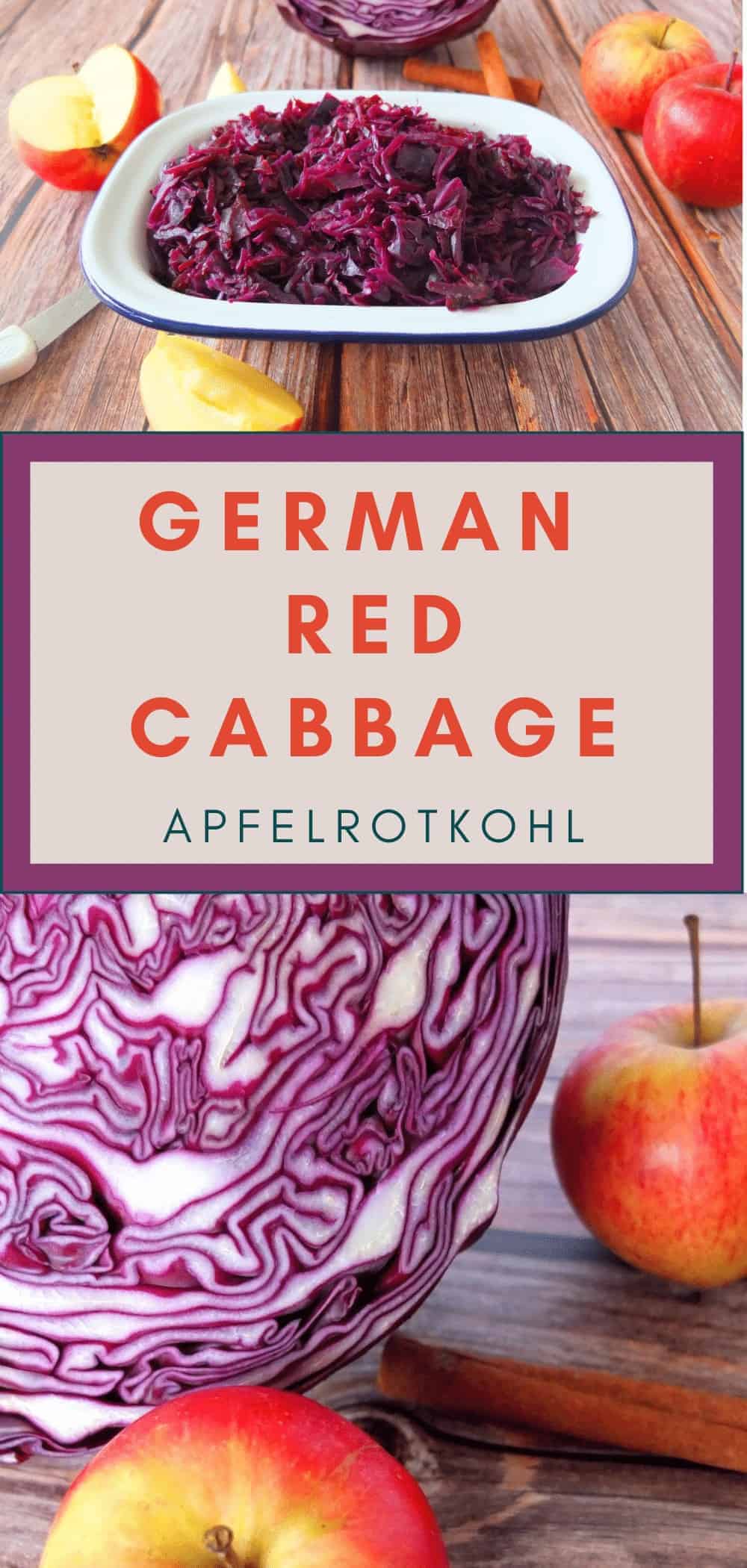 German Red Cabbage and Apple | Cook in a Pot or Slow Cooker