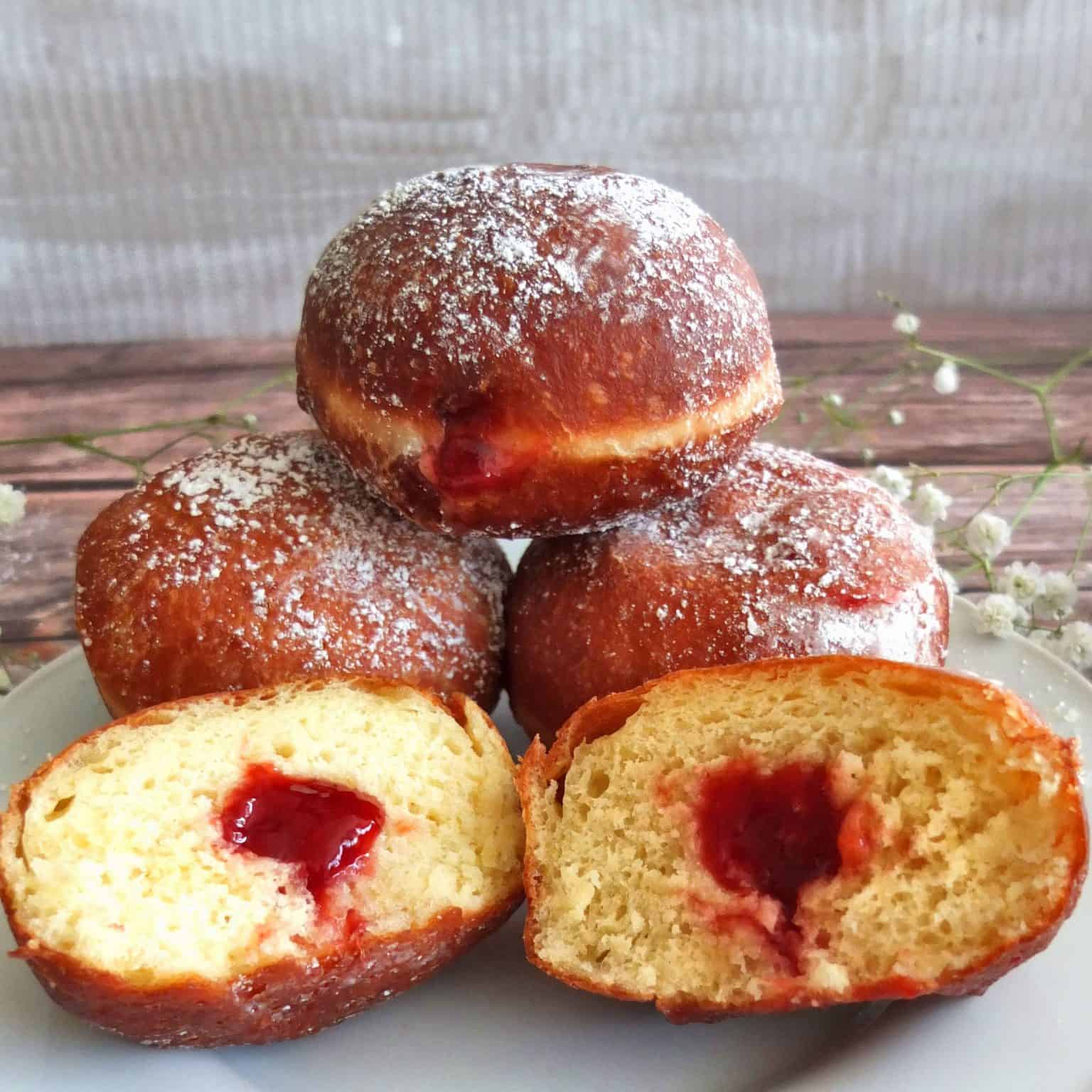 Berliner Recipe: Germany's Iconic Jam-Filled Donuts - My Dinner