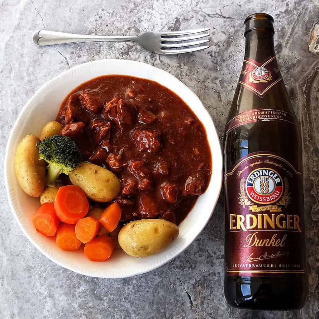 Flavourful German Venison Goulash (Hirschgulasch) - My Dinner