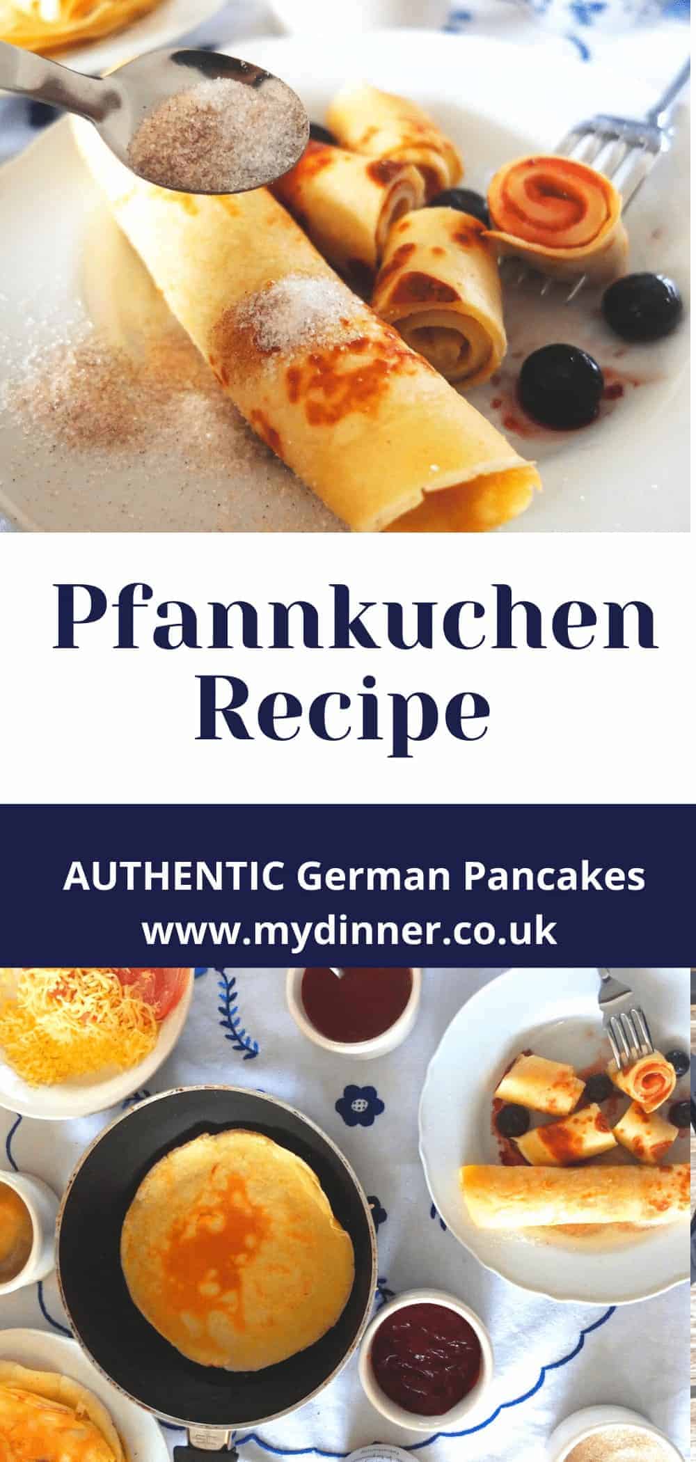 Pfannkuchen Recipe: Authentic German Pancakes (Eierkuchen) - My Dinner