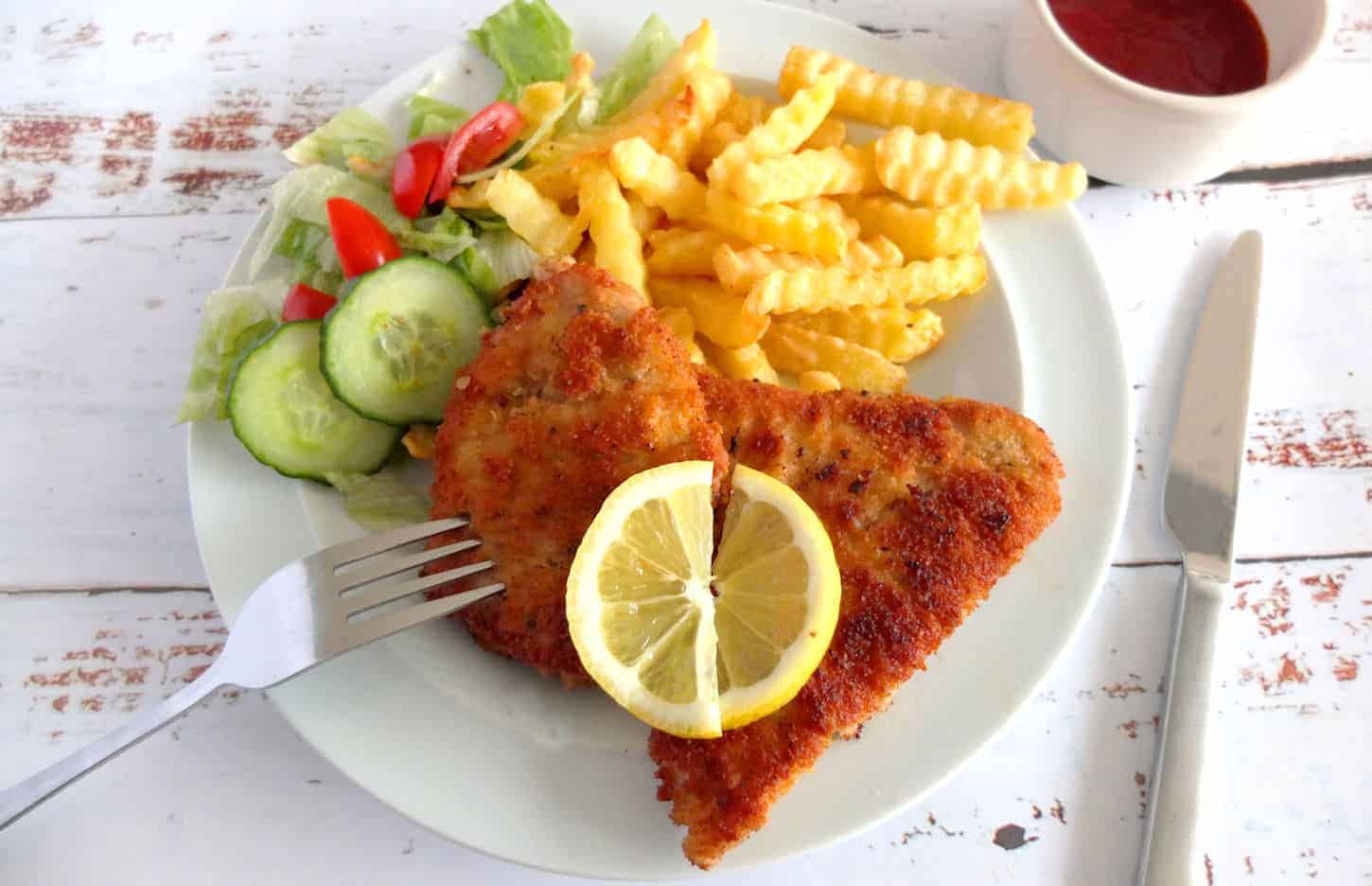 Turkey Schnitzel (Putenschnitzel Wiener Art) - My Dinner