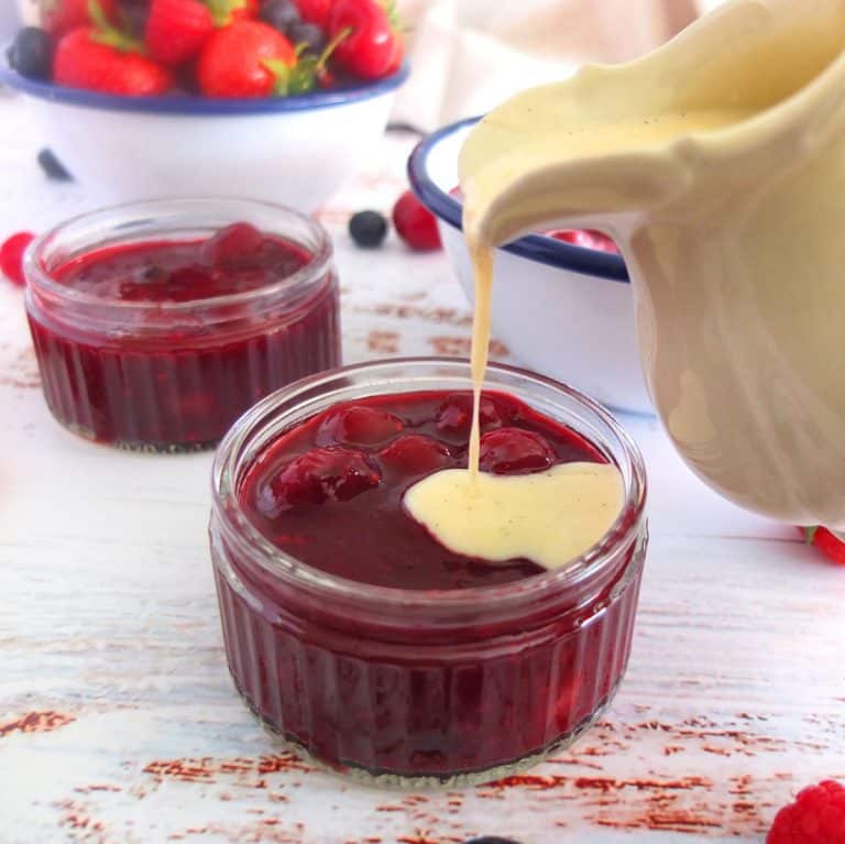 Rote Grütze (German Red Berry Pudding) - My Dinner