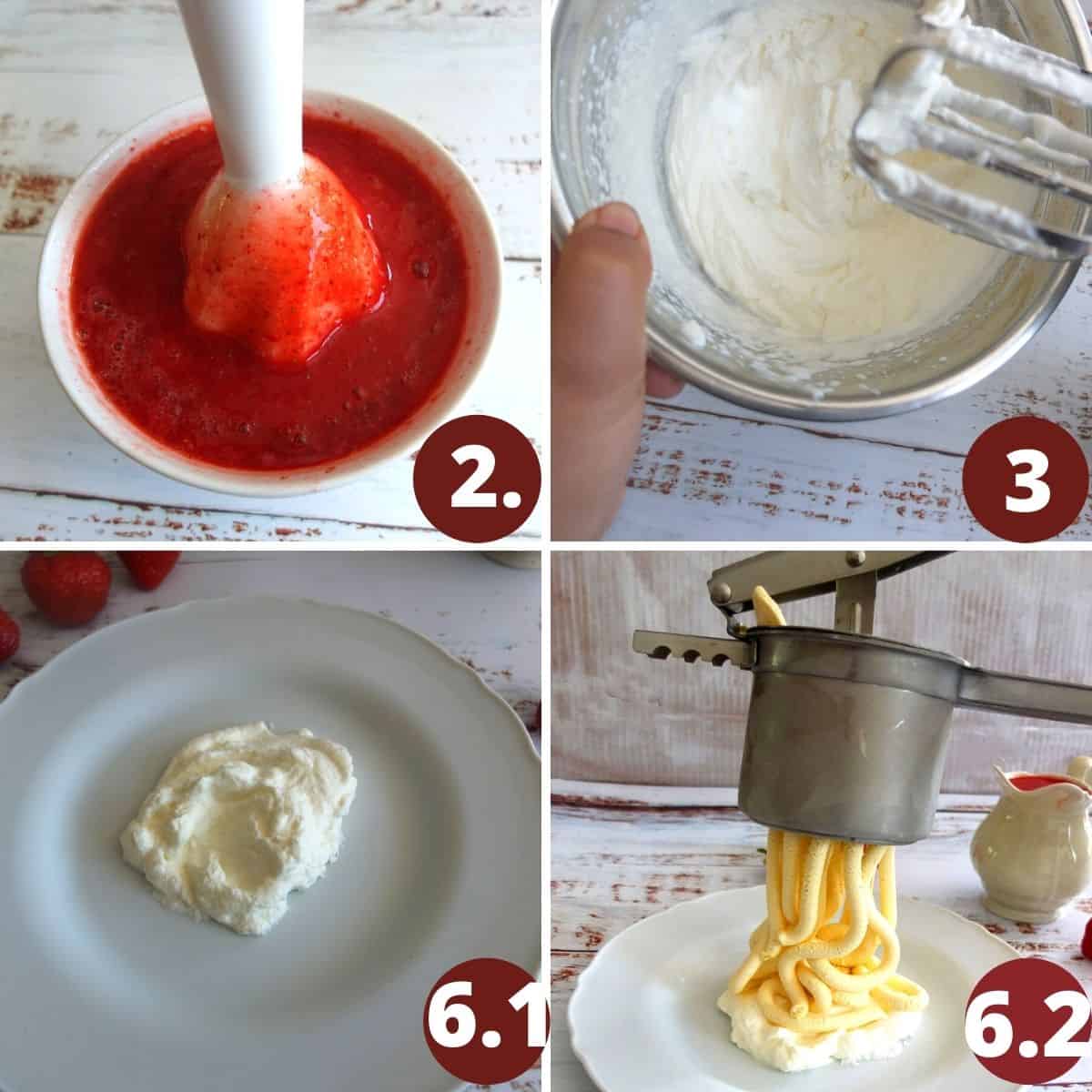 Spaghetti Ice Cream (Spaghetti Eis) - My Dinner