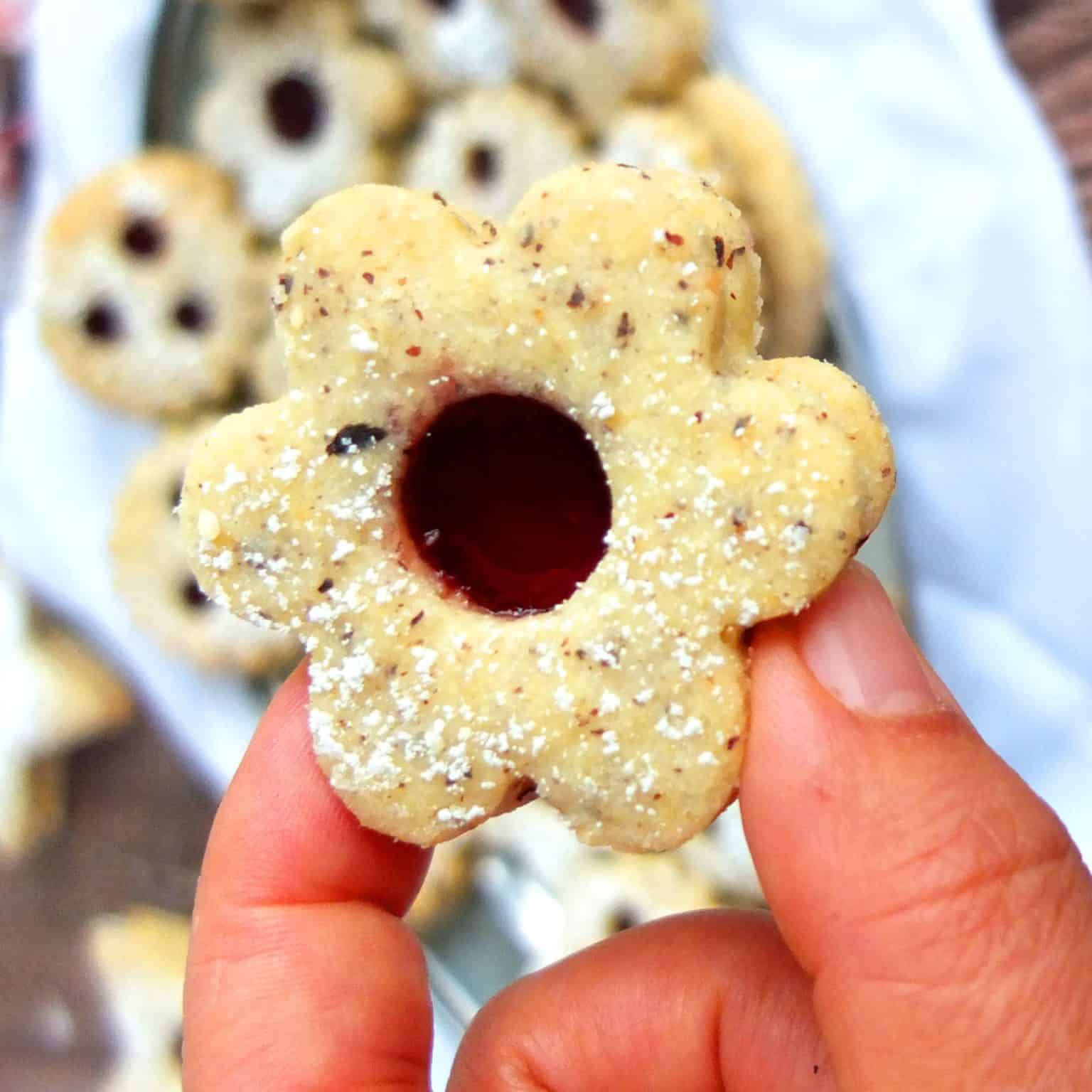 Spitzbuben (German Jam Cookies) - My Dinner