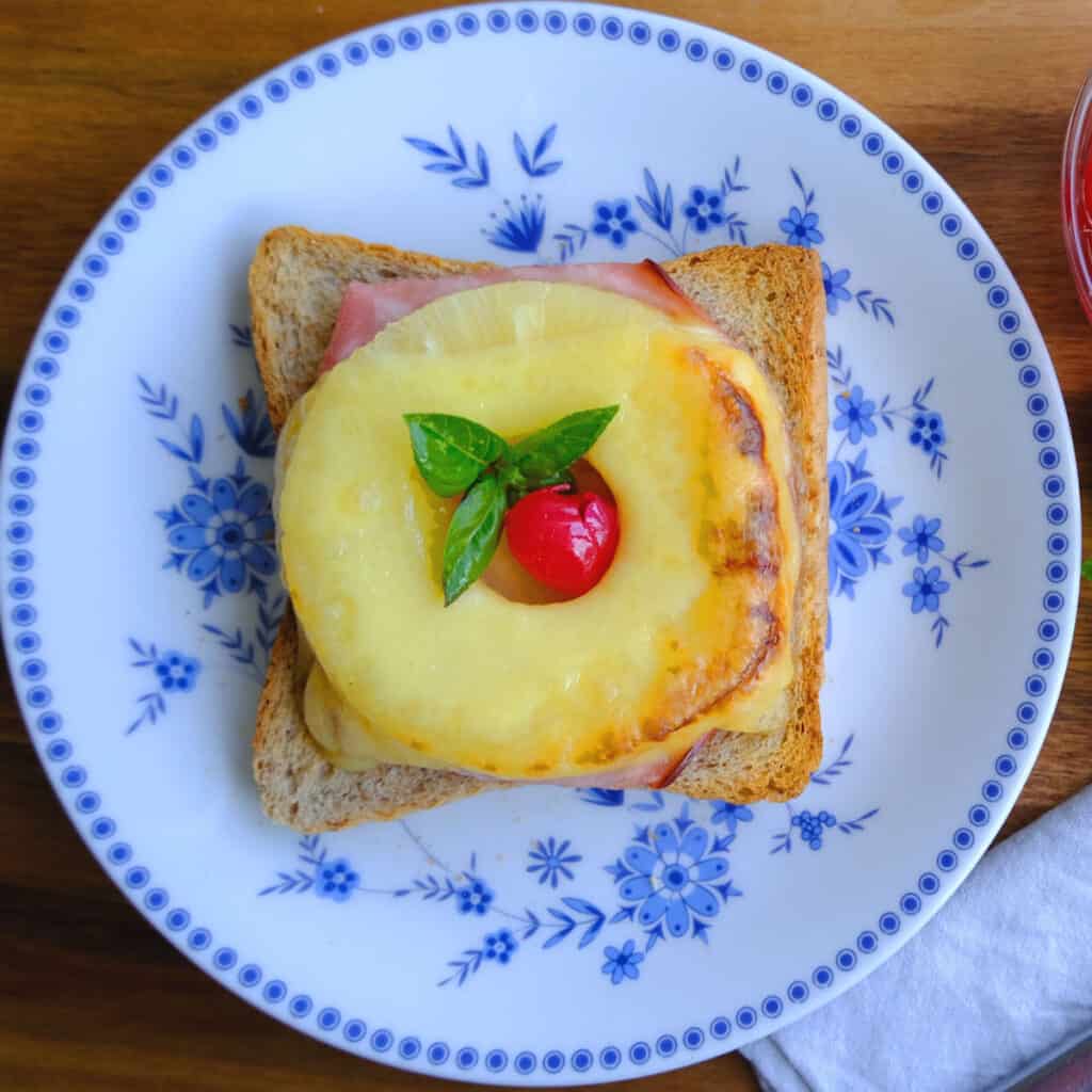 Classic Toast Hawaii - My Dinner
