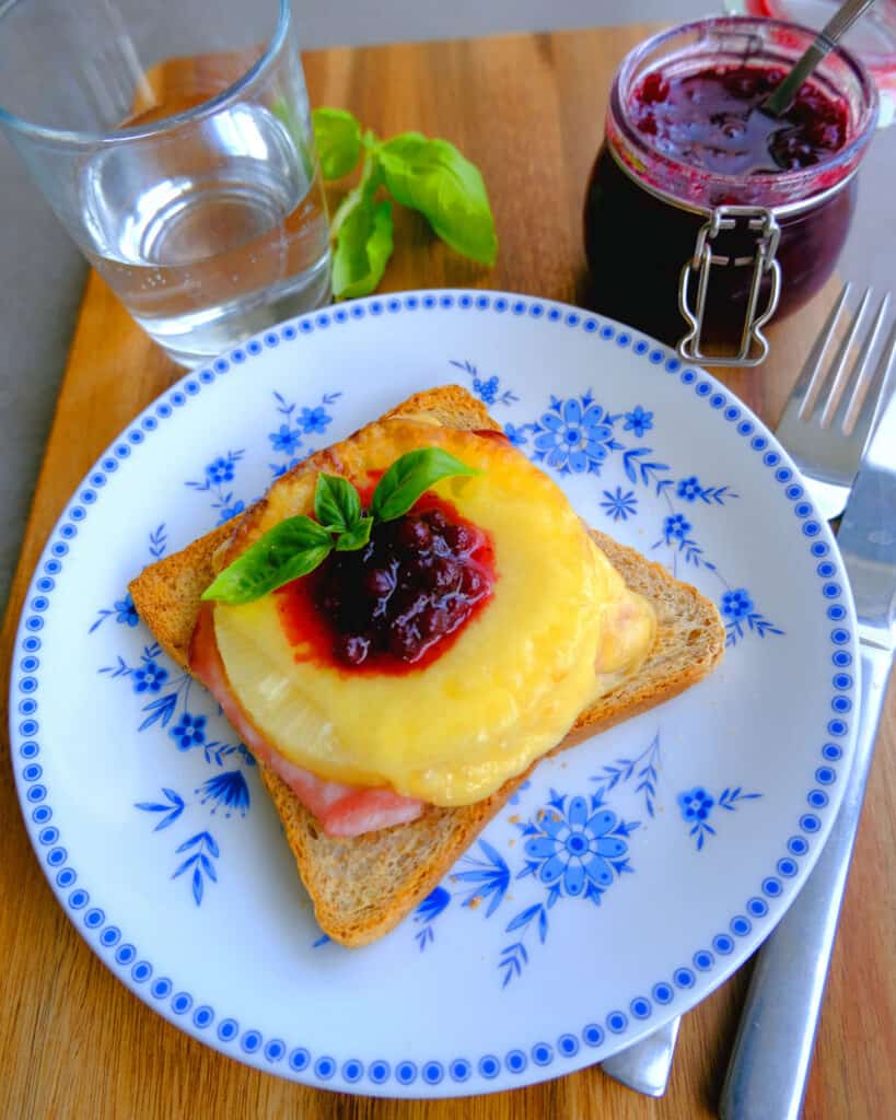 Classic Toast Hawaii - My Dinner