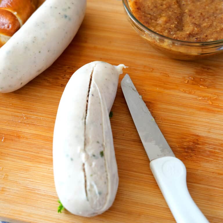 Weisswurst - Traditional German White Sausage - My Dinner