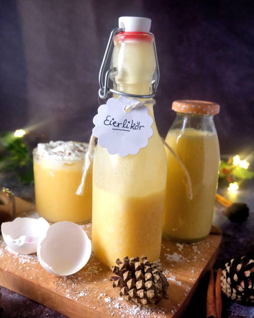 Homemade Eierlikör - German Egg Liquer - My Dinner