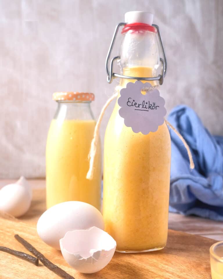 Homemade Eierlikör - German Egg Liquer - My Dinner