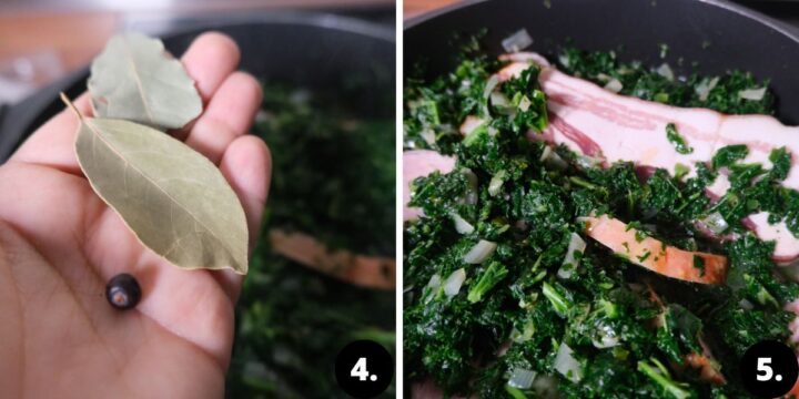 Authentic Grünkohl mit Pinkel (German Kale recipe and Pinkelwurst) - My ...