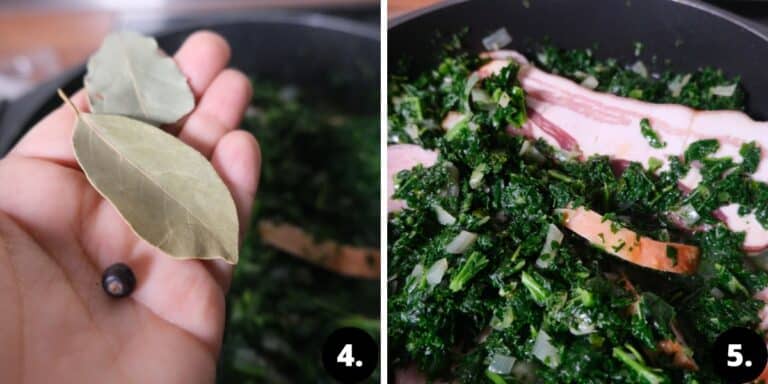 Authentic Grünkohl mit Pinkel (German Kale recipe and Pinkelwurst) - My ...