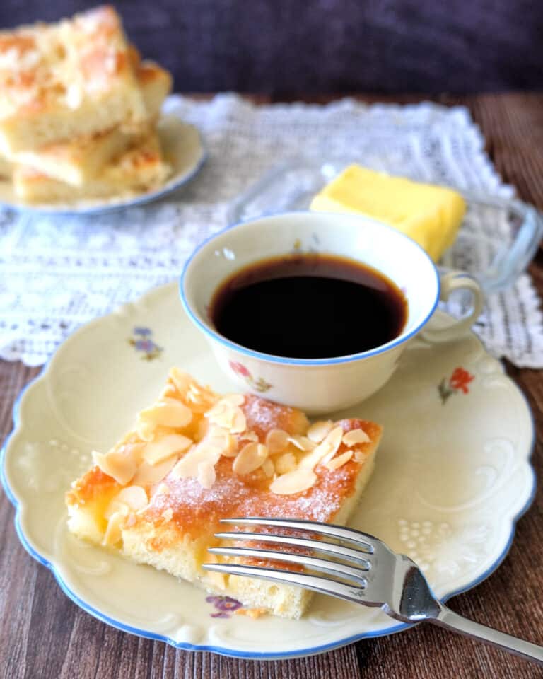 Traditional Butterkuchen Recipe (German Butter Cake) - My Dinner