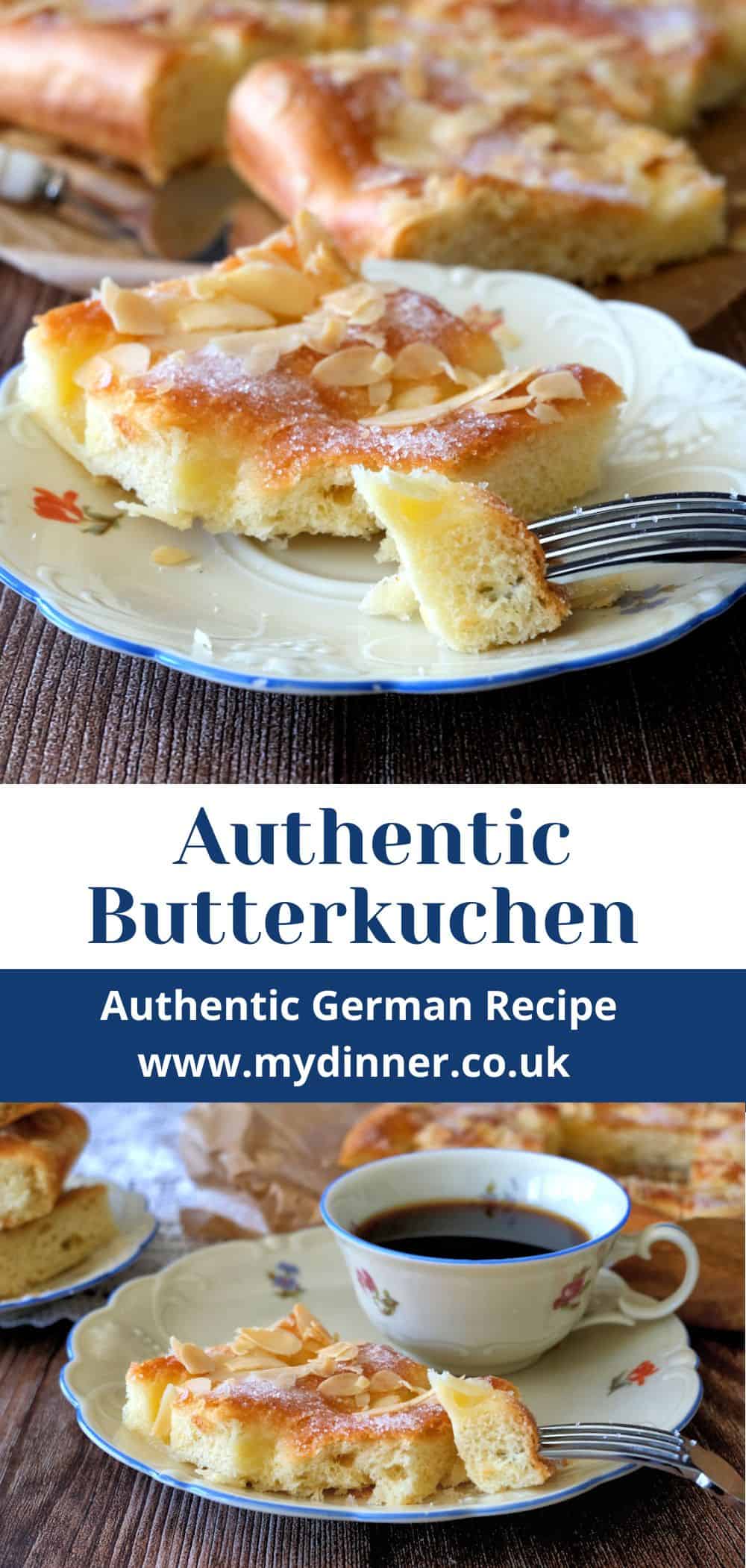 Traditional Butterkuchen Recipe (German Butter Cake) - My Dinner