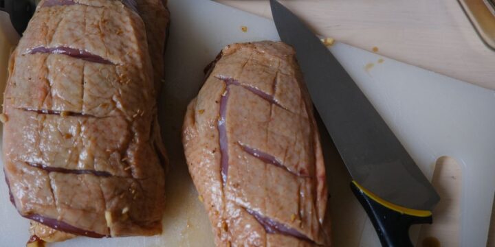 Easy Oven Roasted Duck Breast in a Honey Soy Marinade - My Dinner