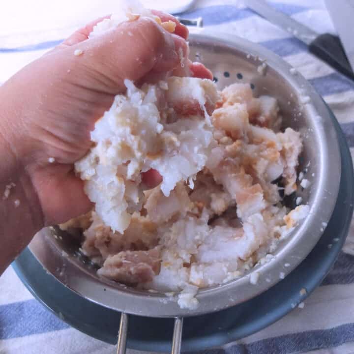 German Cod Fish Cakes Without Potato (Fischfrikadellen) - My Dinner