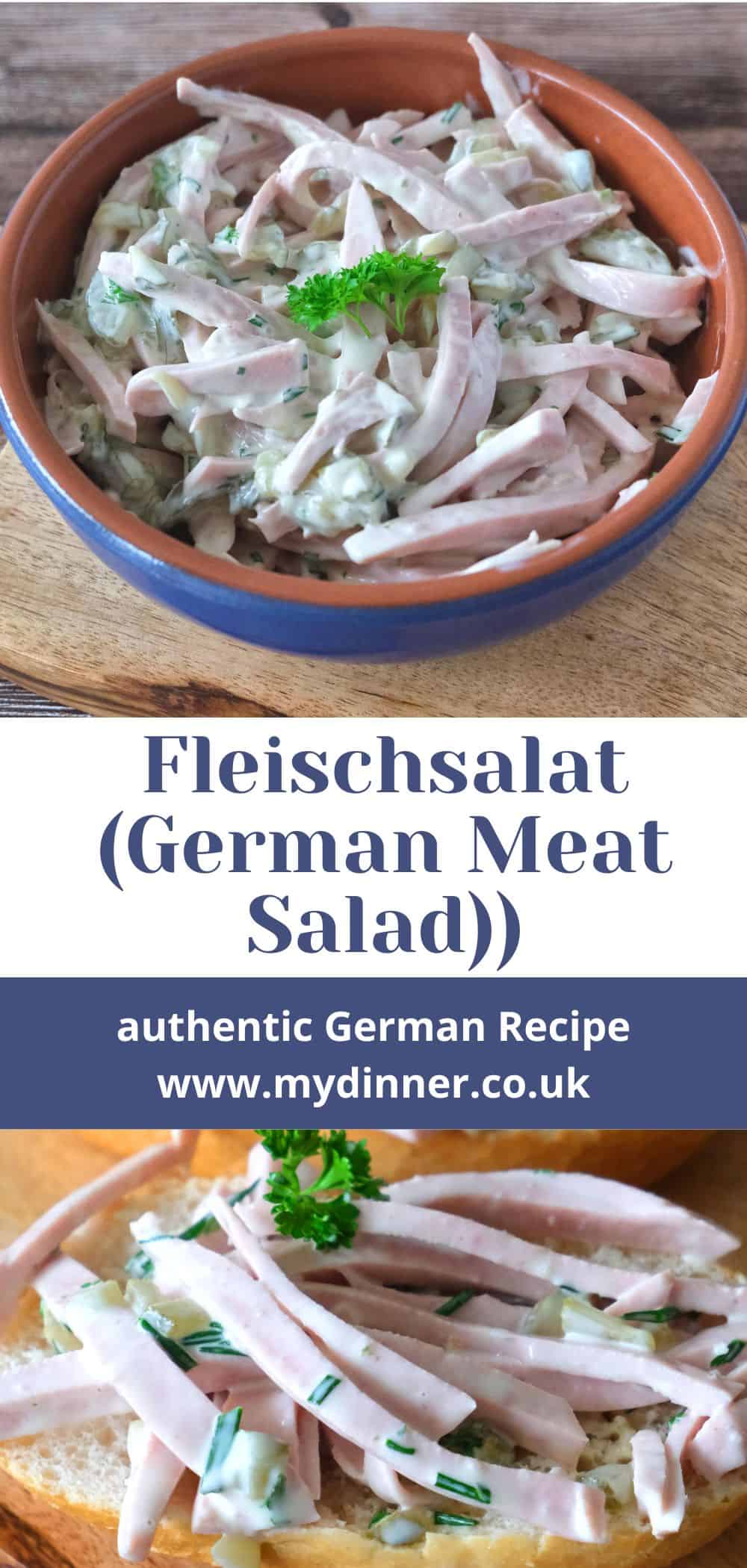 Authentic Fleischsalat Recipe (German Meat Salad) - My Dinner