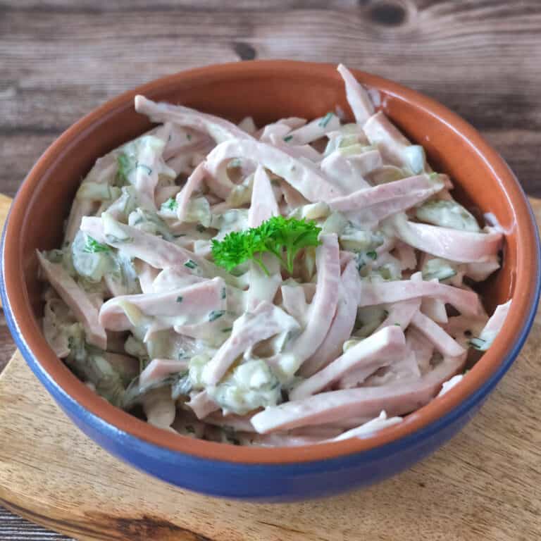 Authentic Fleischsalat Recipe (German Meat Salad) - My Dinner