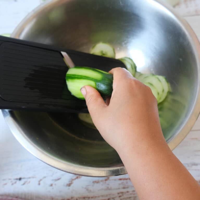 Creamy German Cucumber and Radish Salad Recipe - My Dinner
