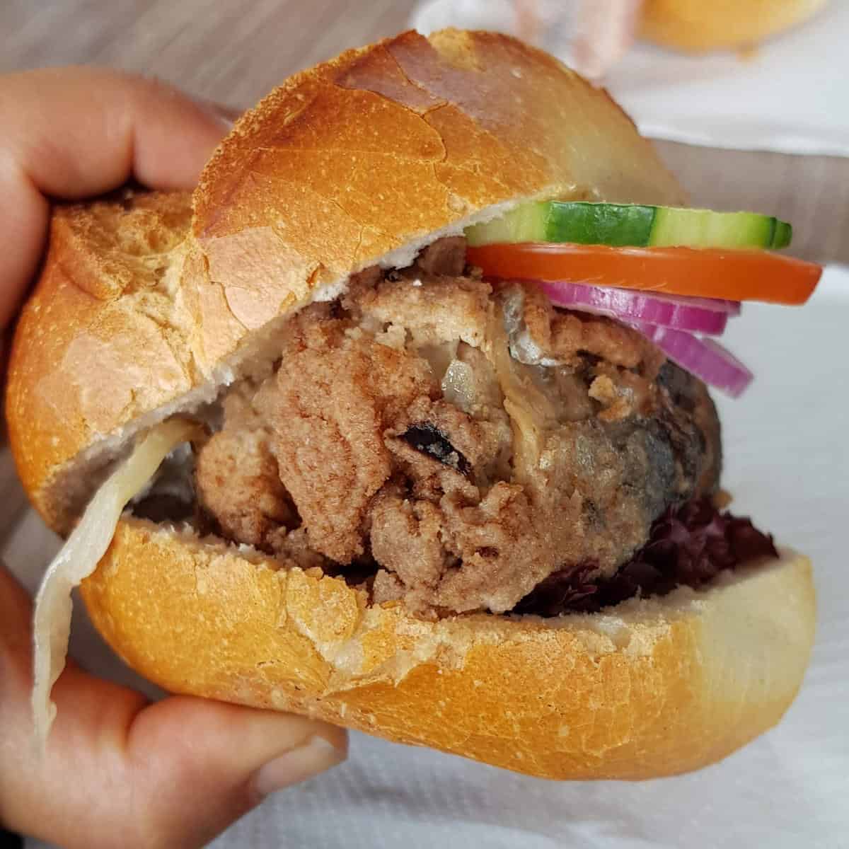 Bremer Fischbrötchen - German Fish Sandwich - My Dinner