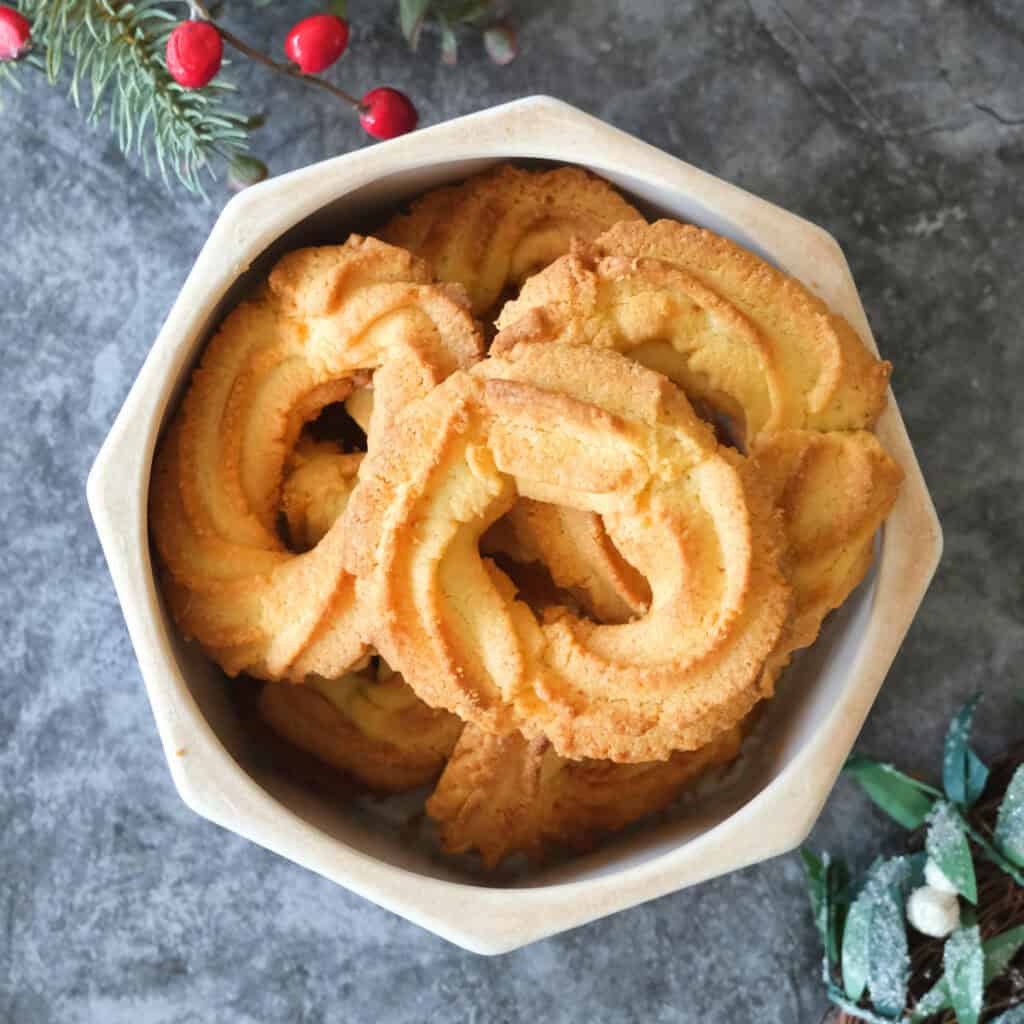 Old fashioned German Butter Cookies - My Dinner