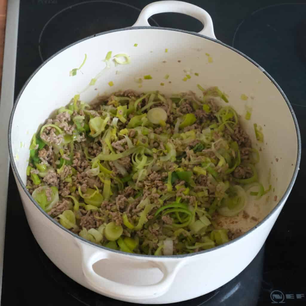 Käselauchsuppe (German Cheese and Leek soup) - My Dinner