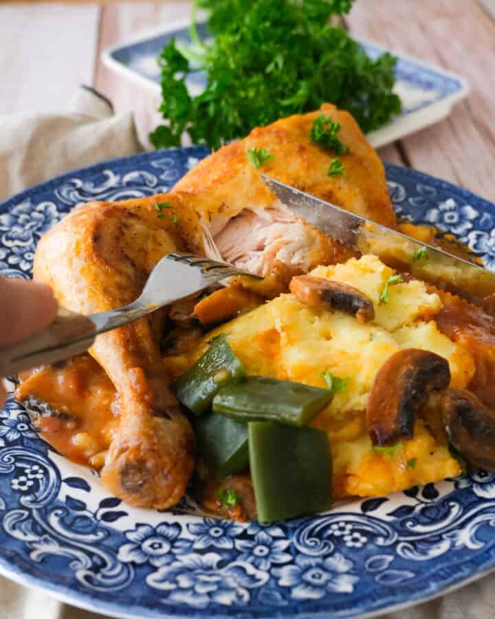 One Pot Chicken Chasseur - My Dinner