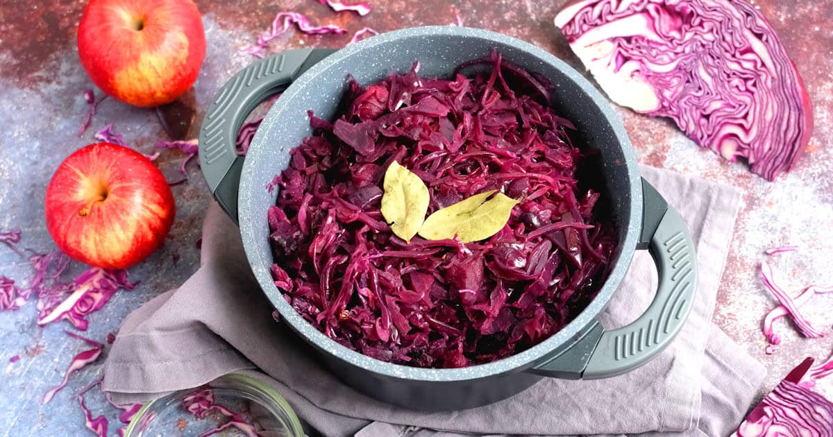Authentic German Red Cabbage and Apple Recipe (Rotkohl)