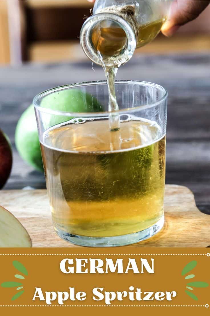 How to Make Apfelschorle: Easy German Apple Spritzer Recipe - My Dinner