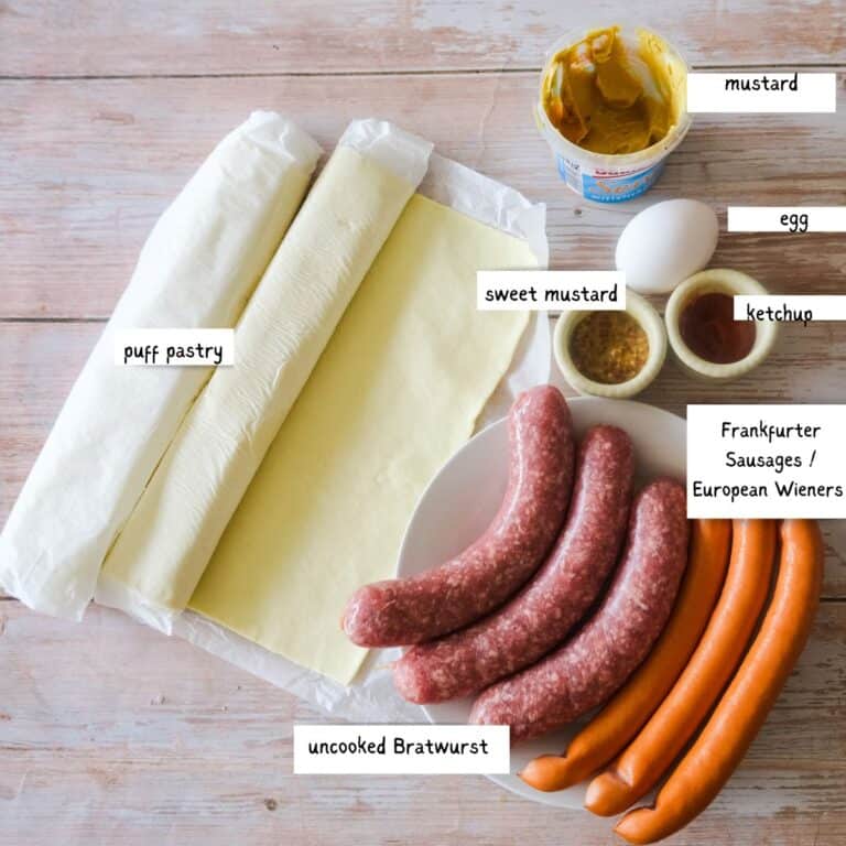 German Sausage Rolls (Würstchen im Schlafrock) - My Dinner